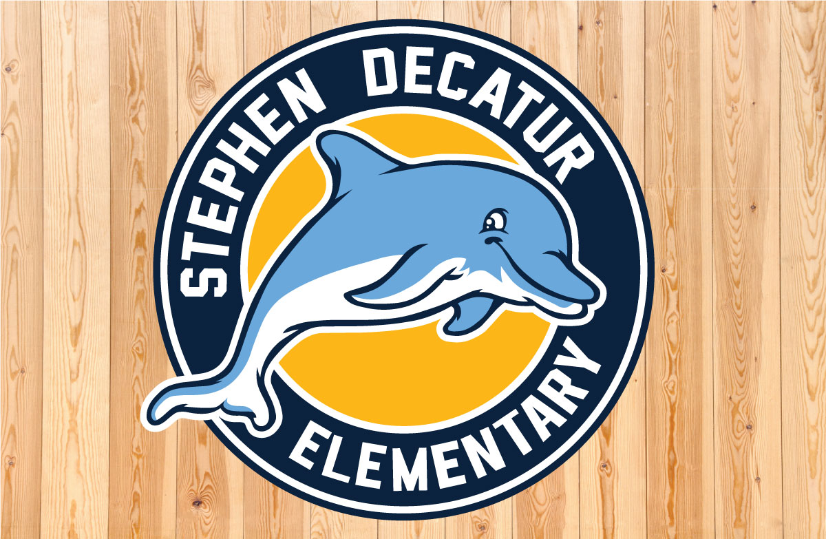 Decatur Dolphins Vector Logo – Secrest Design